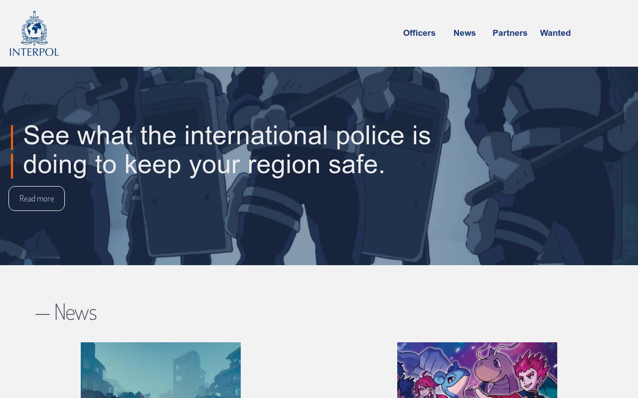 INTERPOL | Pokémon's International Police Department
